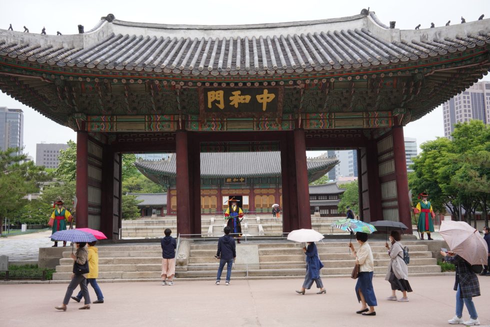 Deoksugung, Deoksugung Doldam-gil, and JeongDong-gil, Seoul, South ...