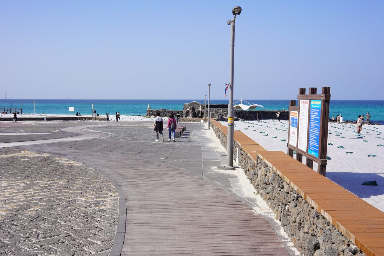 Jeju-do Gwakji Gwamul Beach and Aewol Handam Coastal Trail, South Korea ...