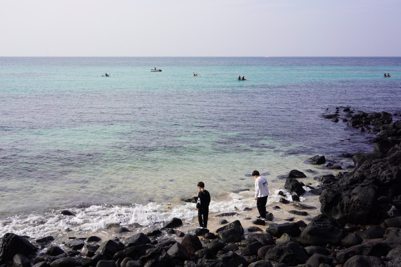 Jeju-do Gwakji Gwamul Beach and Aewol Handam Coastal Trail, South Korea ...